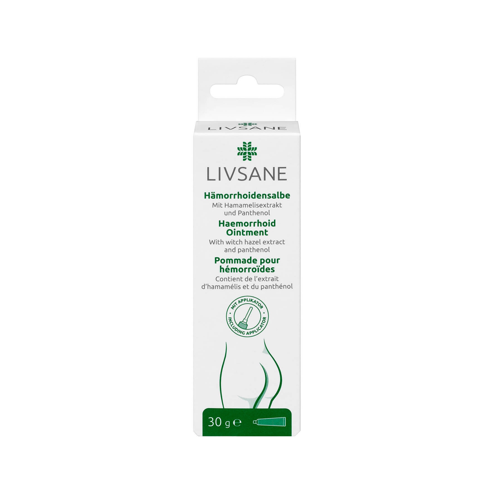 Livsane hemoroidinis tepalas 30 g - Pinkpharma.lt