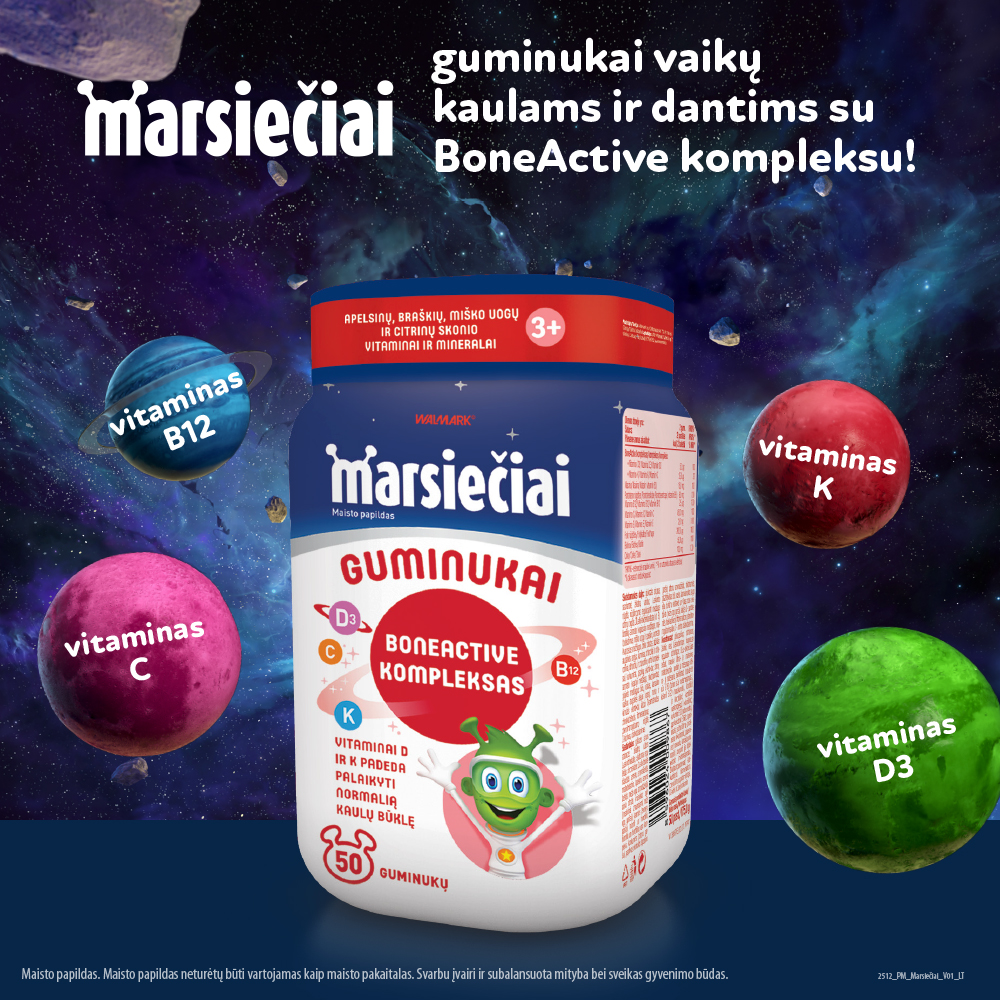 MARSIEČIAI SUPER IMMUNITY su betagliukanais vaikų imunitetui, 50 ...
