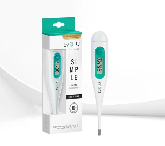 EVOLU SIMPLE skaitmeninis termometras - Pinkpharma.lt
