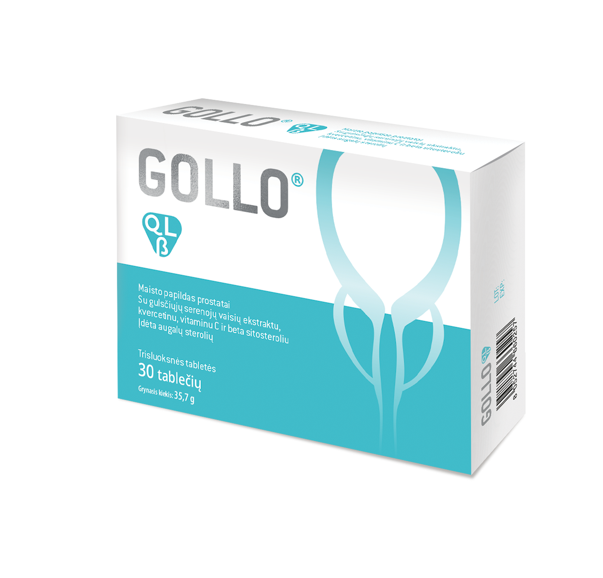 GOLLO – kompleksas prostatai, skirtas prostatos funkcijoms gerinti