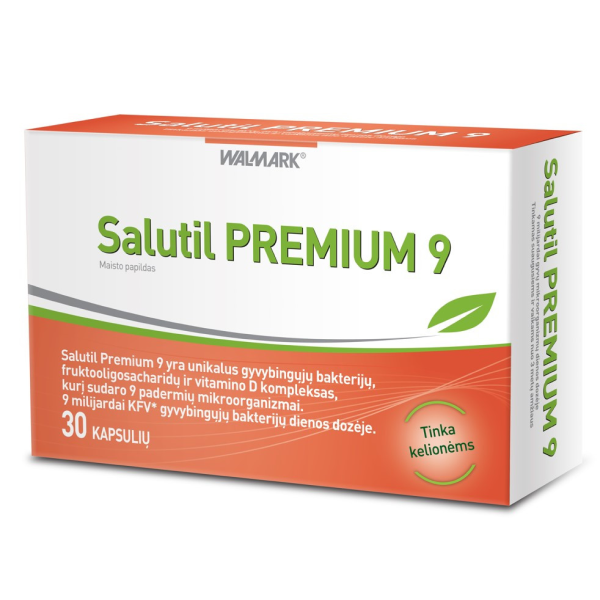 SALUTIL PREMIUM 9, 30 kapsulių - Pinkpharma.lt