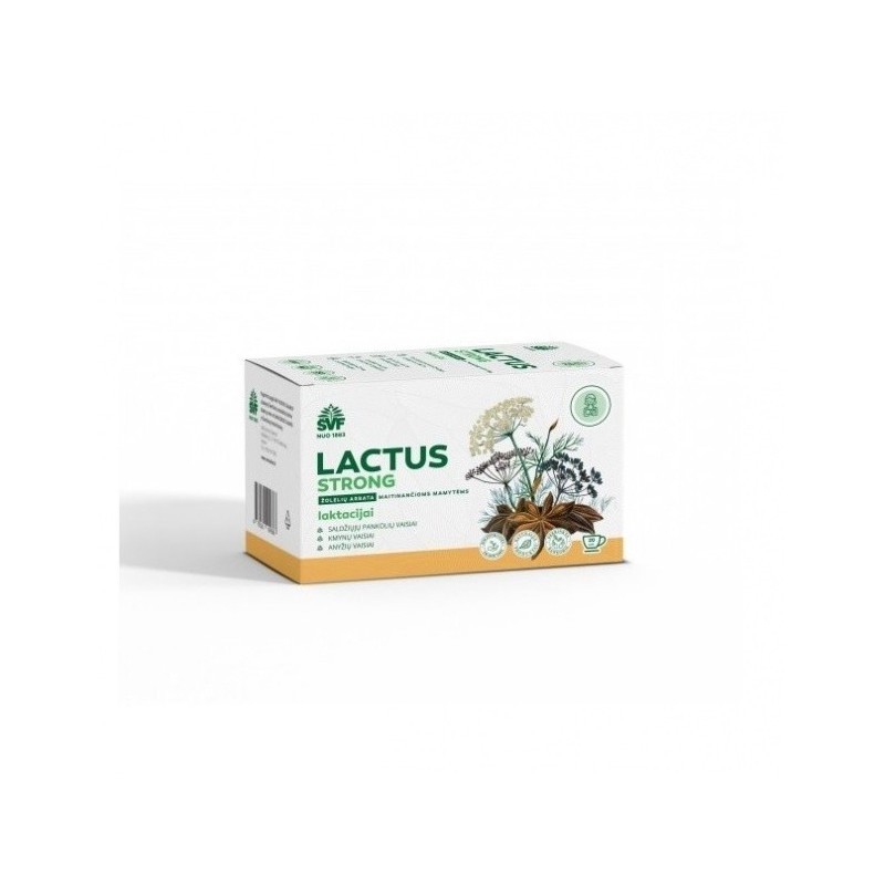 ARBATA ŽOLELIŲ LACTUS STRONG 1.5G N20 - Pinkpharma.lt