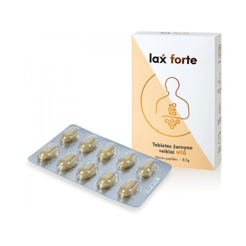 LAXFORTE TAB. N10 - Pinkpharma.lt