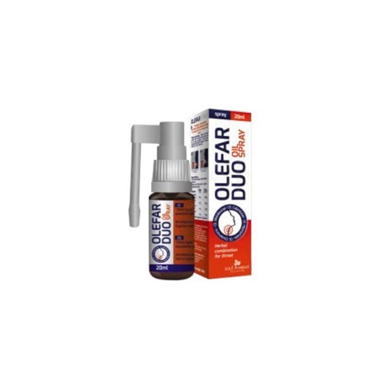 OLEFAR DUO OIL SPRAY 20ML - Pinkpharma.lt
