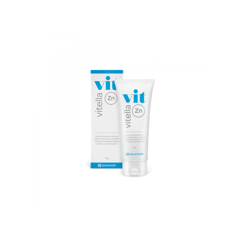 VITELLA ZN kremas su cinku, 75ml - Pinkpharma.lt