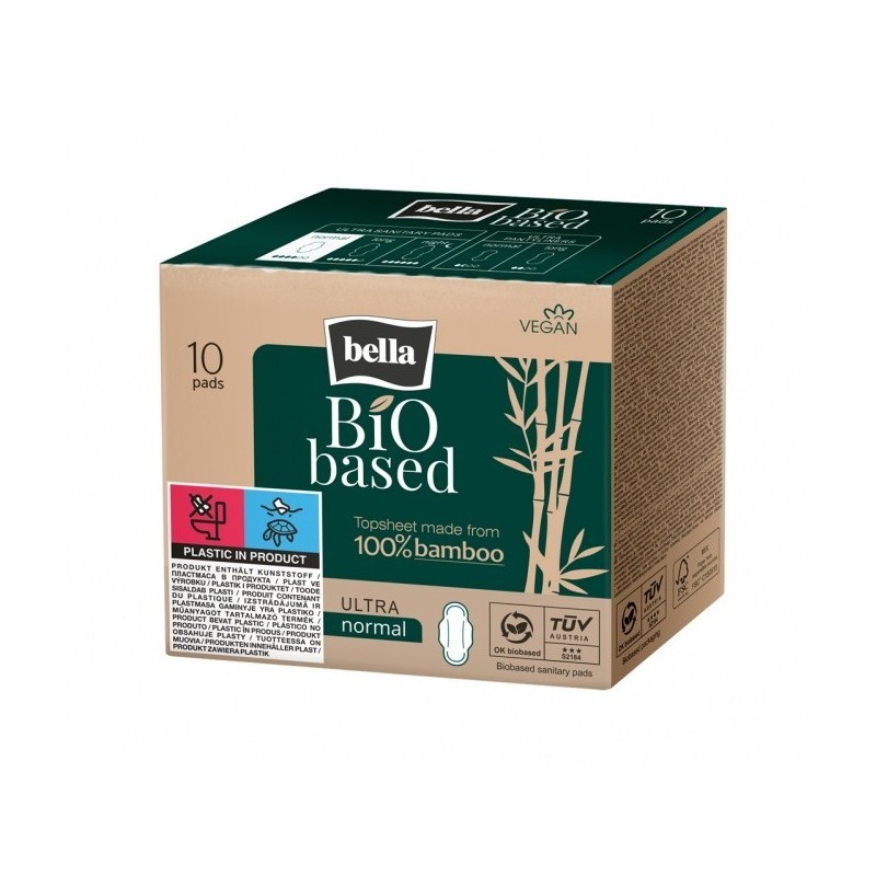 BELLA BIO BASED NORMAL HIGIENINIAI PAKETAI N10 - Pinkpharma.lt