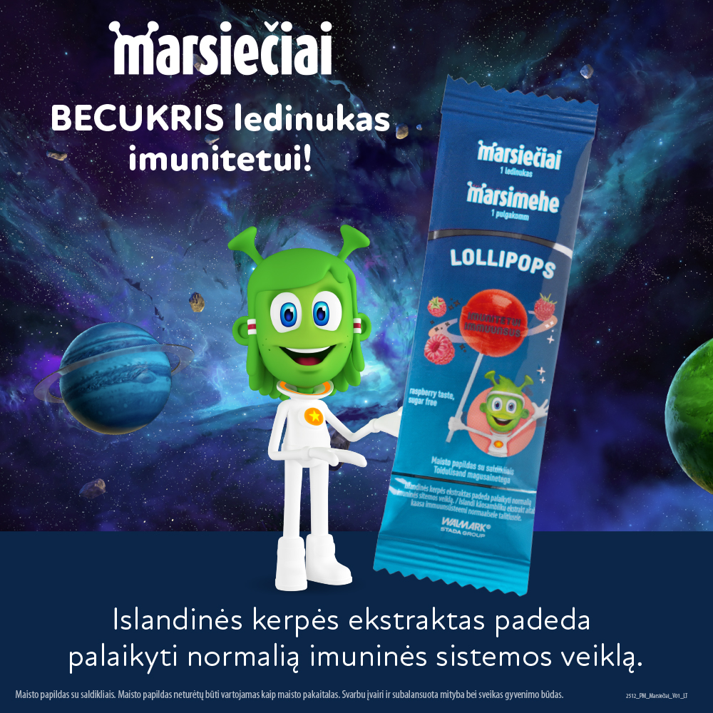 MARSIEČIAI SUPER IMMUNITY su betagliukanais vaikų imunitetui, 50 ...