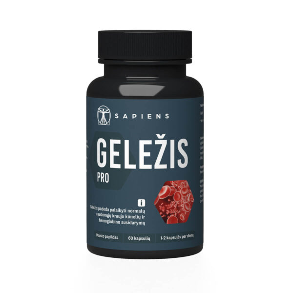 Geležis produktai - Pinkpharma.lt