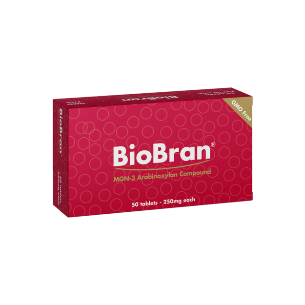 BioBran MGN-3 arabinoksilanų junginys 250 mg, 50 tablečių - Pinkpharma.lt