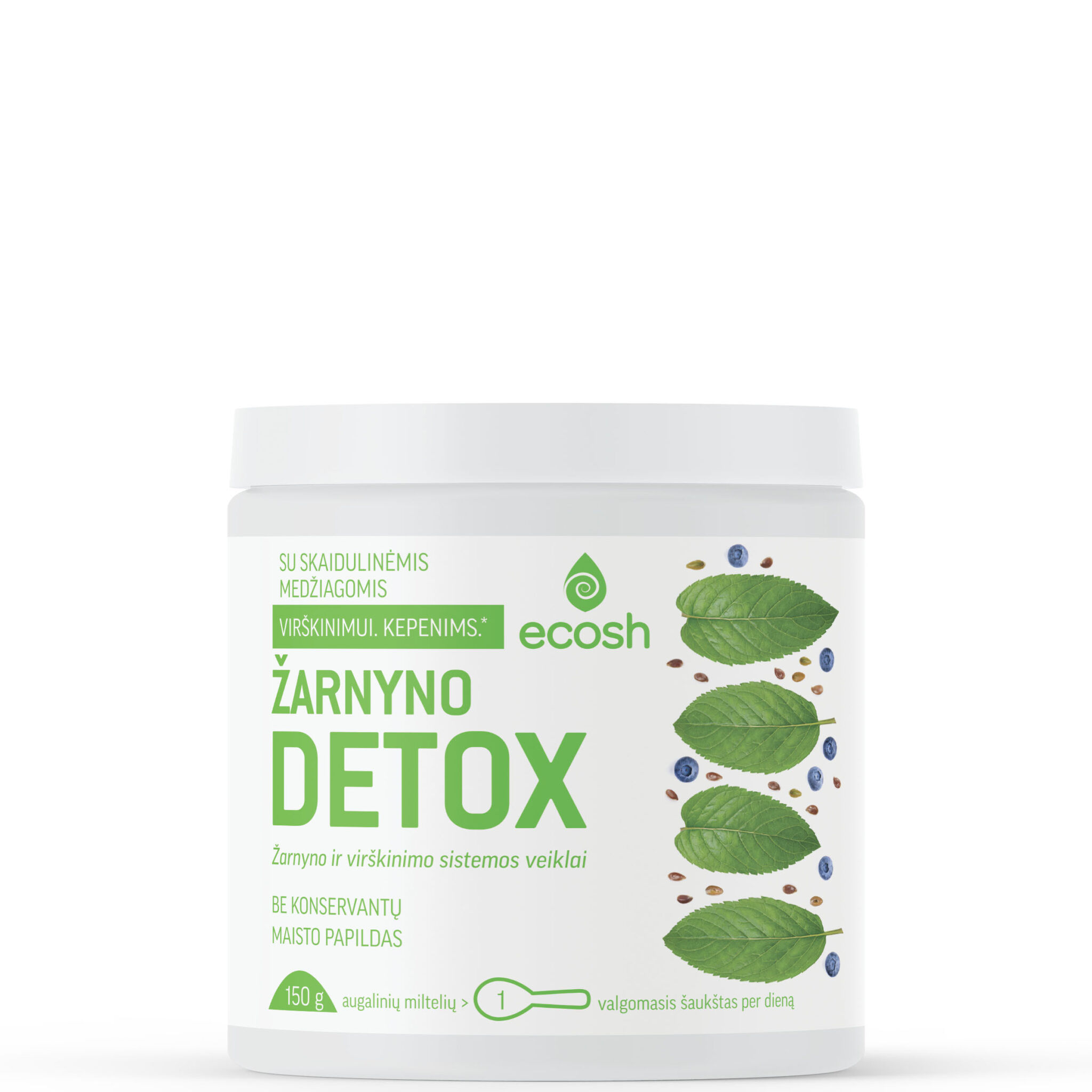 ECOSH Žarnyno DETOX, milteliai, 150g - Pinkpharma.lt